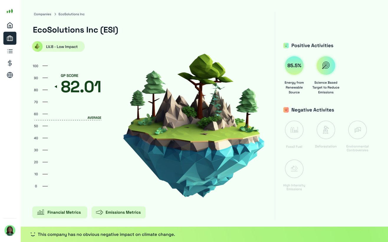 GreenPortfolio x ustwo